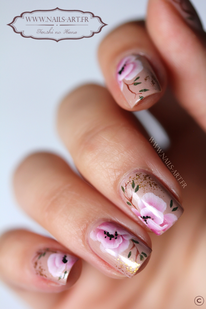 Branches de magnolia | Nature Nails Nails Art